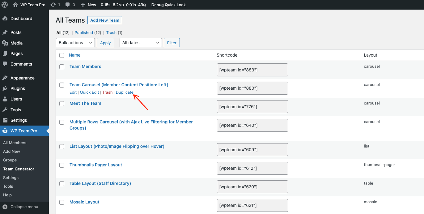 Why can’t I use the same carousel multiple times on the same page? - WP Team