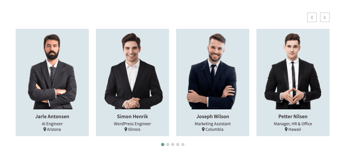 How to Set the Background Color for the Team Member - WP Team